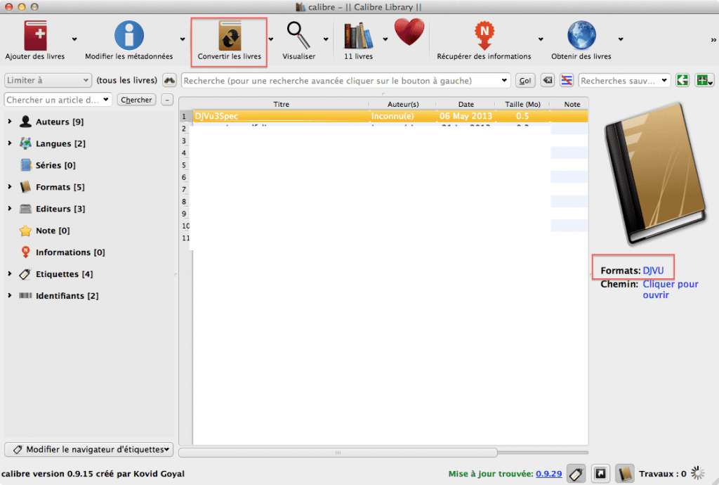 Comment convertir un fichier DJVU en PDF