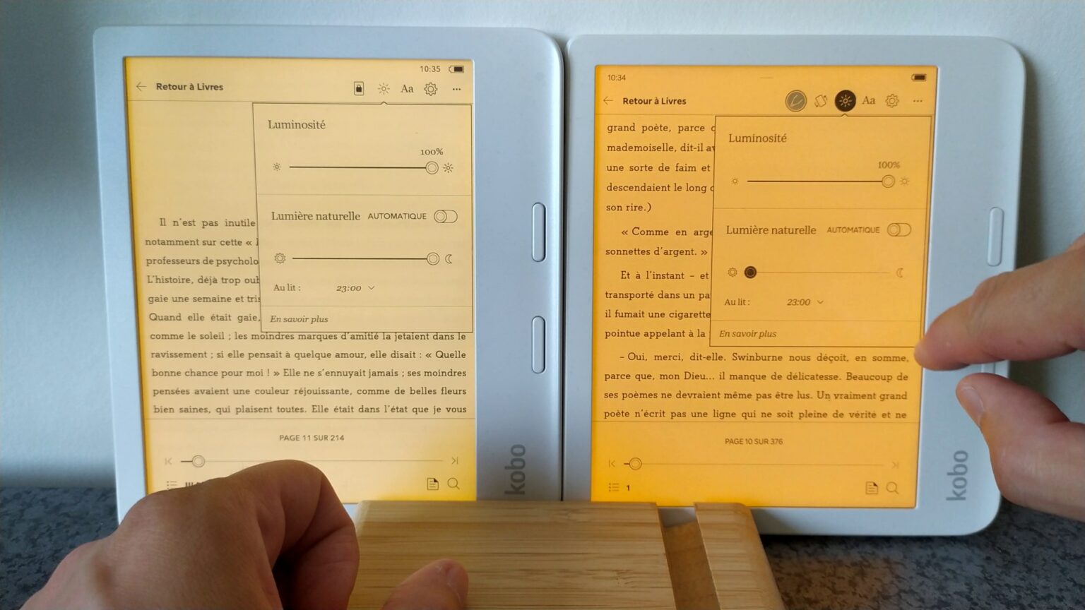Kobo Libra Colour vs Kobo Libra 2