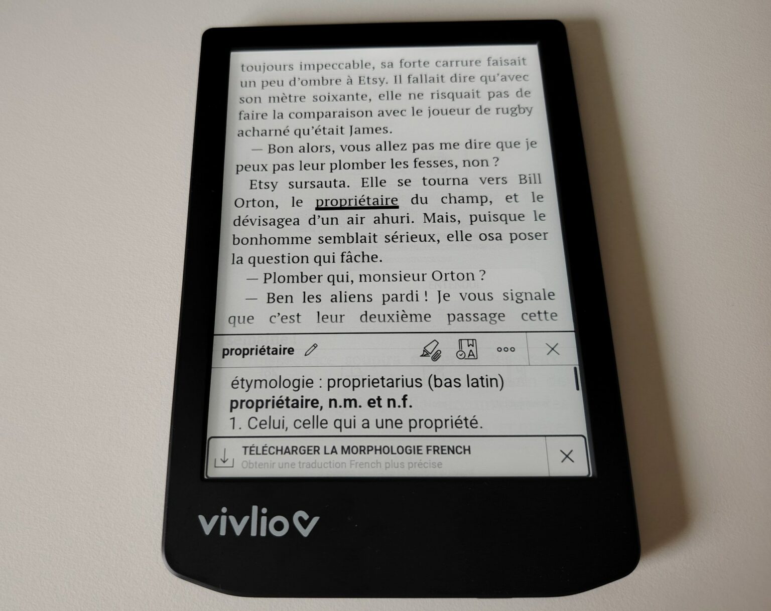 Test de la liseuse Vivlio Light Zen : la liseuse Française pas chère